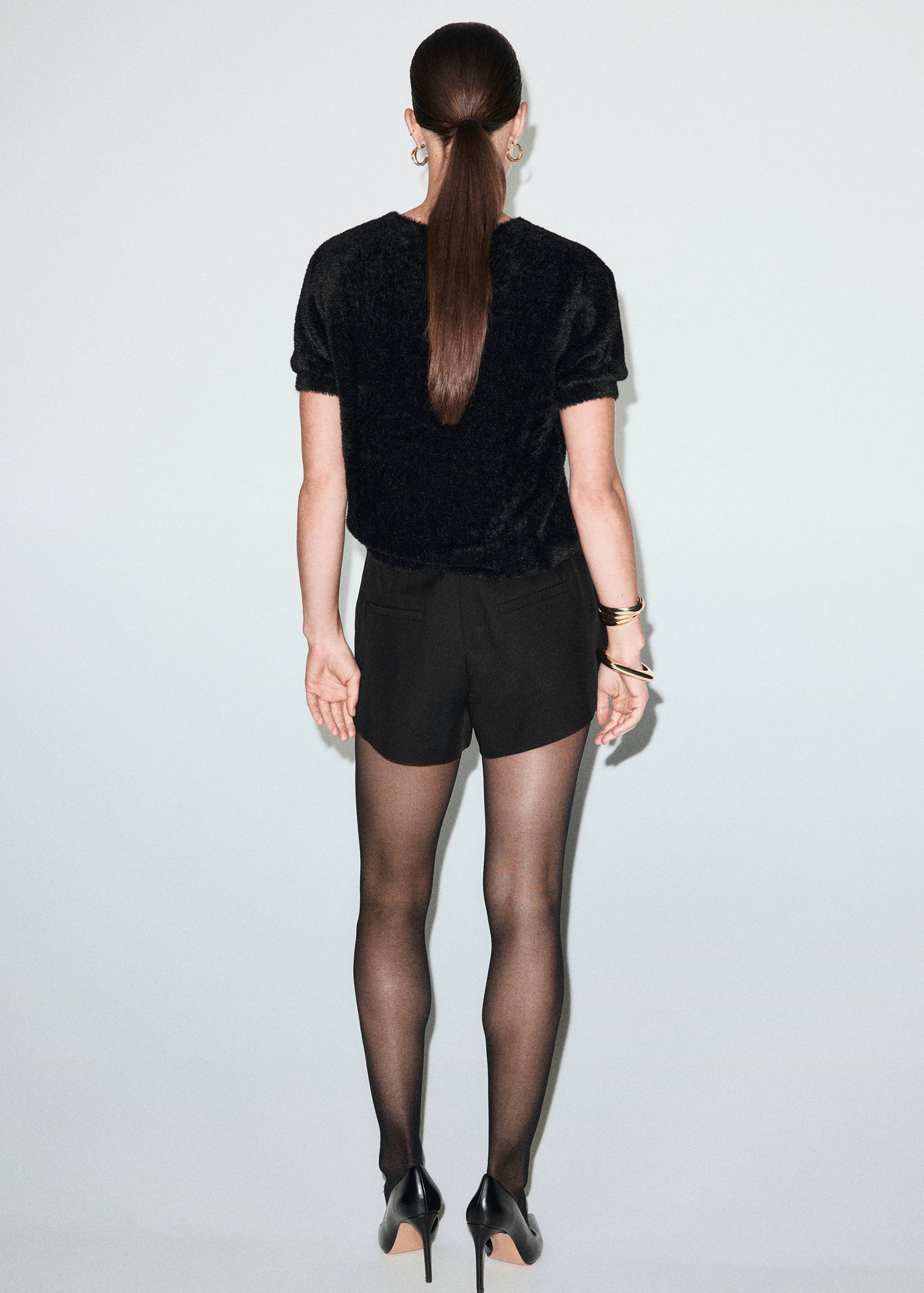 Faux-fur sweater - Women | MANGO OUTLET USA