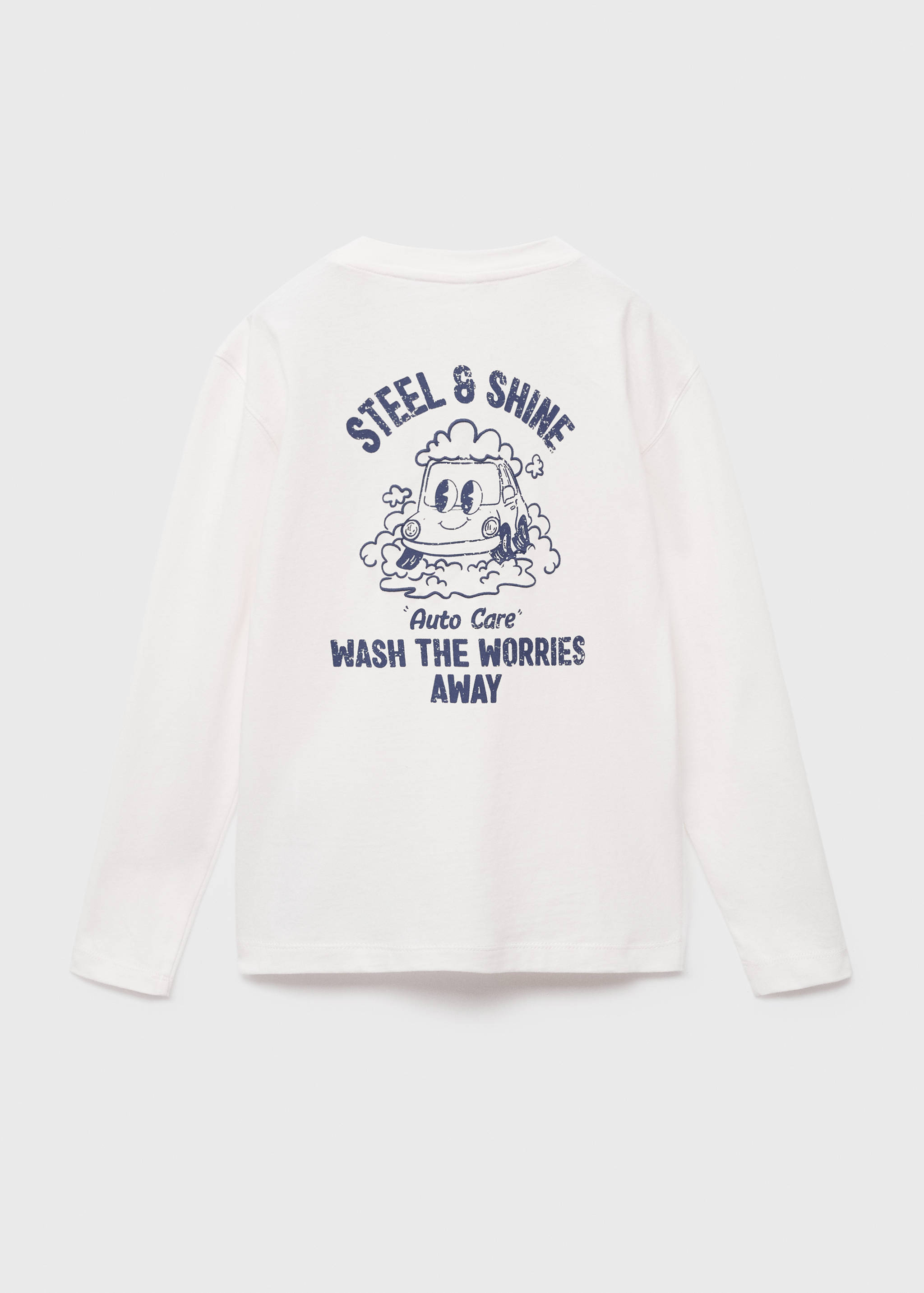 Camiseta algodón dibujo relieve - Niño | MANGO OUTLET EE.UU