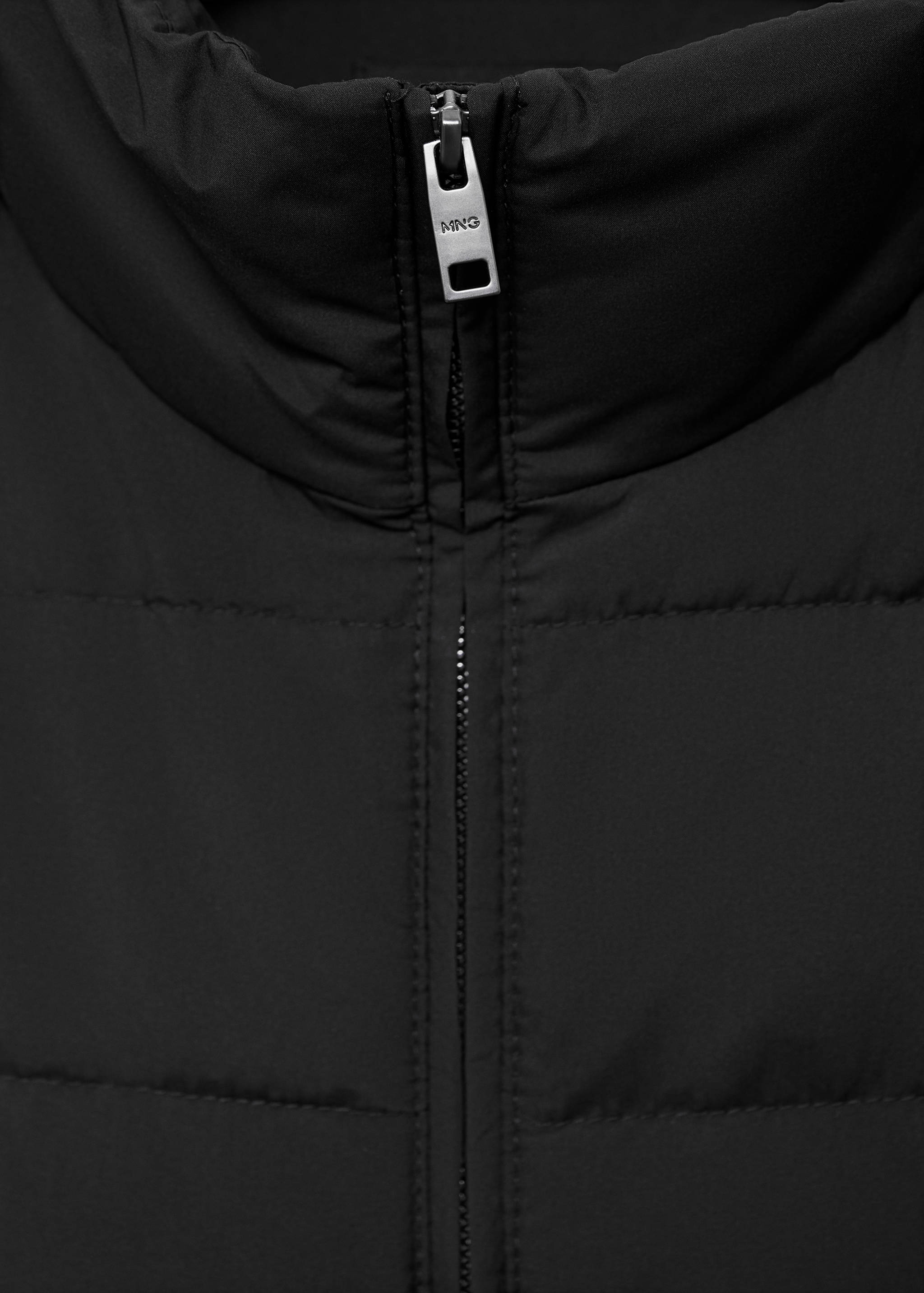 Chaleco packable acolchado plumón y plumas - Hombre | MANGO OUTLET ...