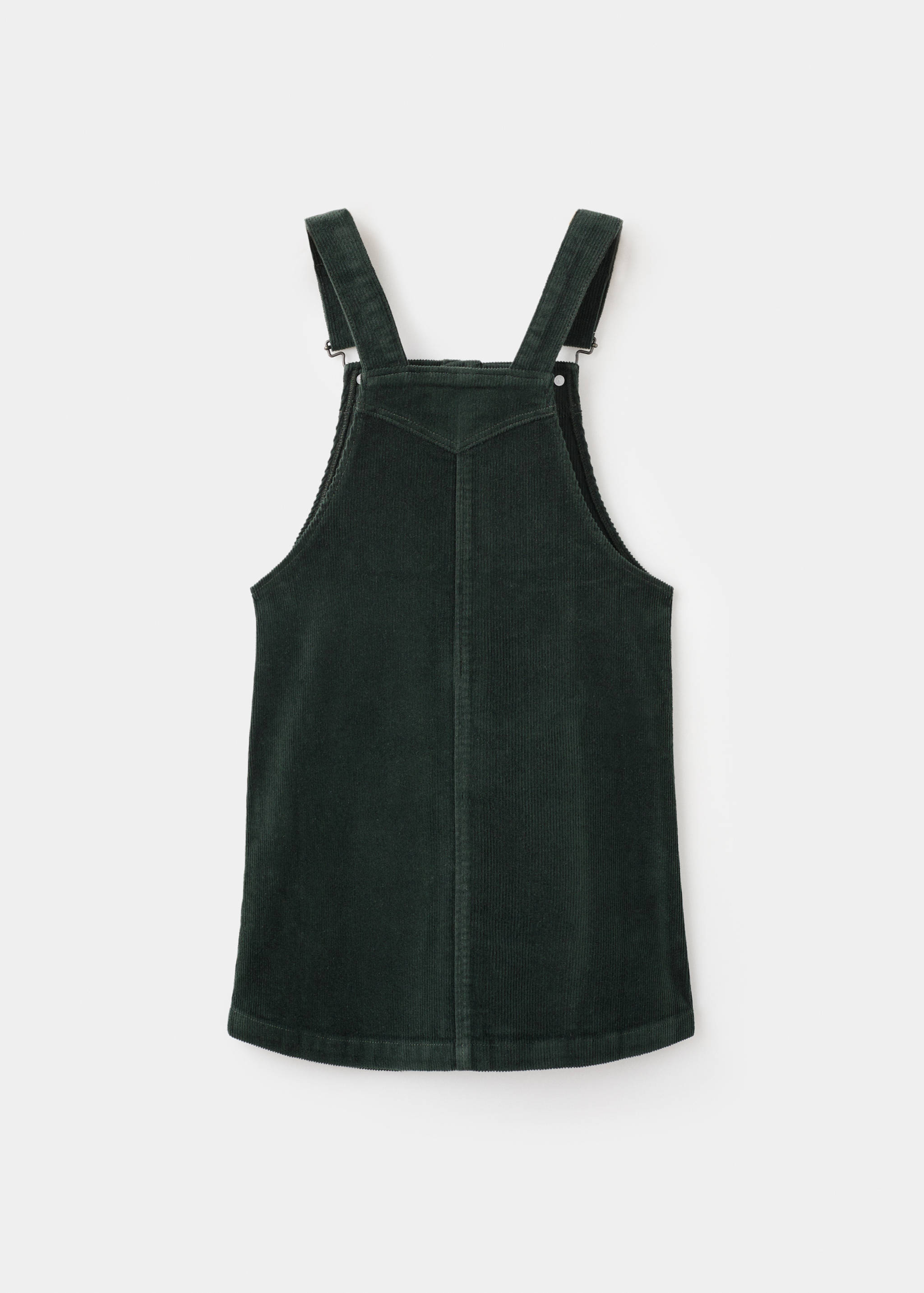 Corduroy pinafore dress - Girls | MANGO OUTLET United Kingdom