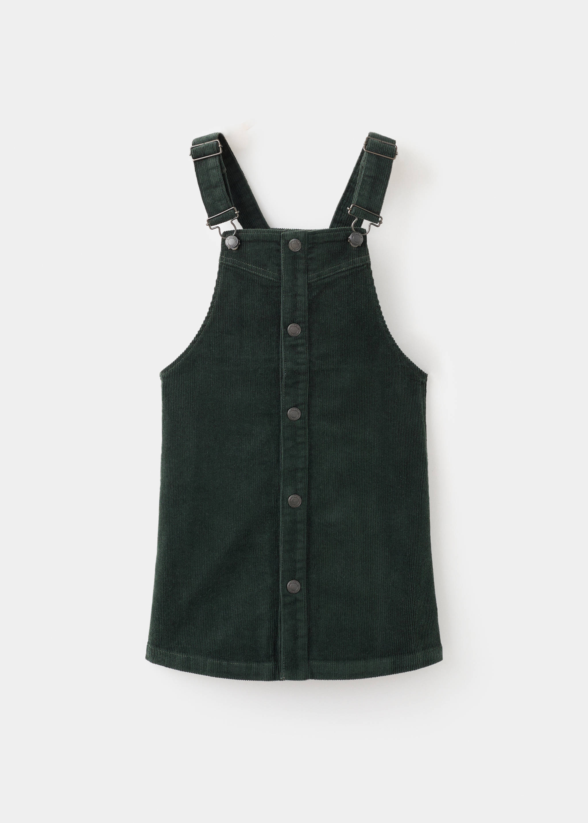 Corduroy pinafore dress - Girls | MANGO OUTLET United Kingdom