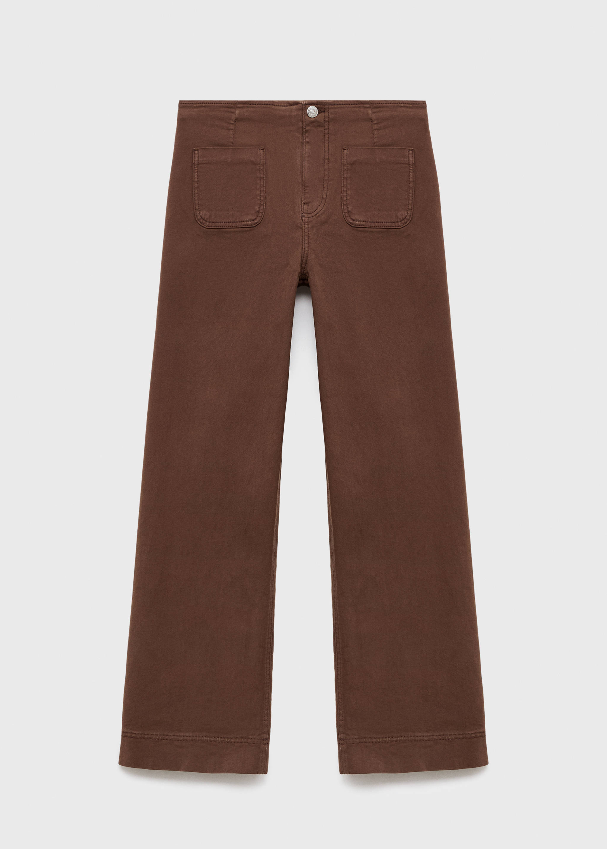 Wide leg jeans with pockets - Teen Girl | MANGO OUTLET USA