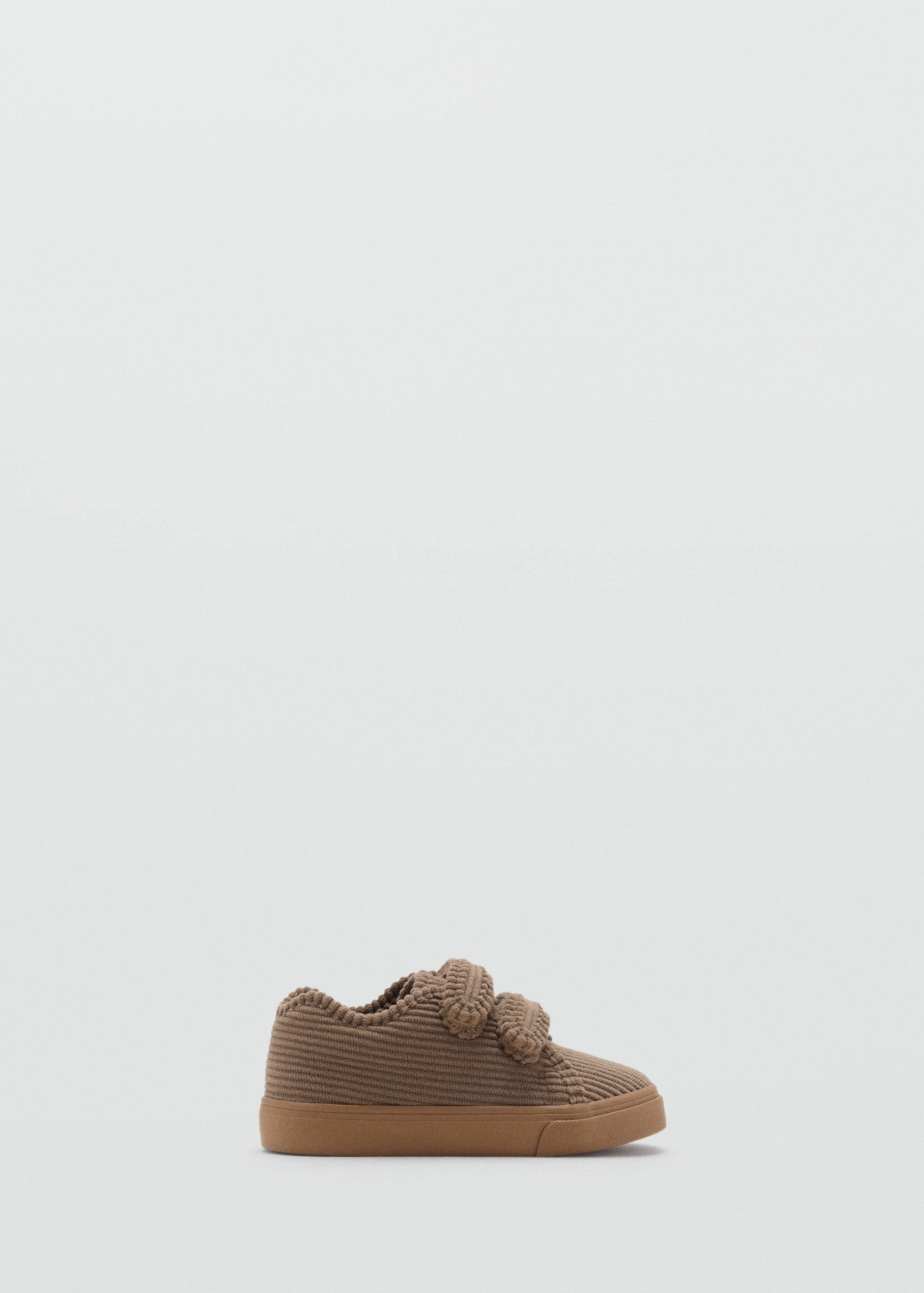 Velcro corduroy trainers - Baby boys | MANGO OUTLET USA