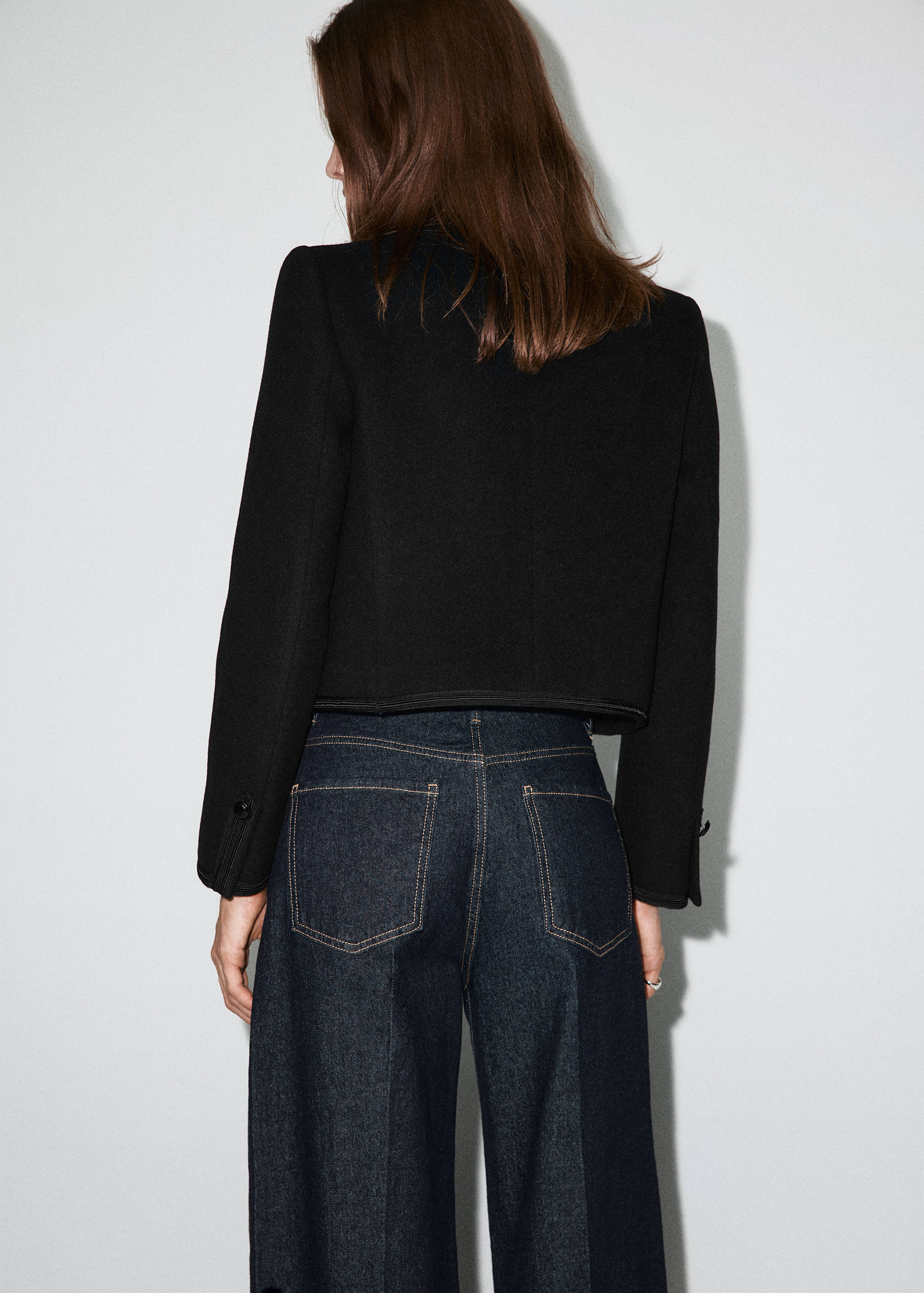 Wool military jacket - Women | MANGO OUTLET USA