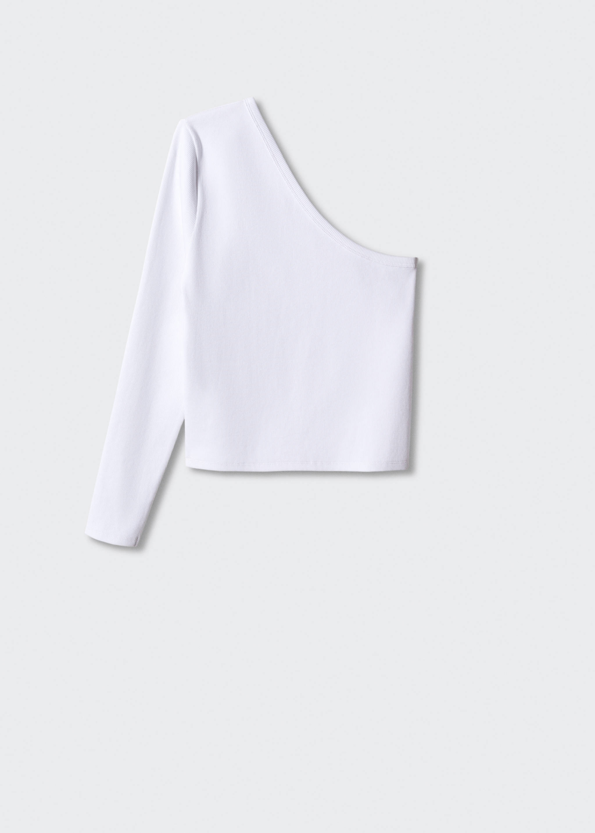 Asymmetric cotton T-shirt - Teen Girl | MANGO OUTLET USA