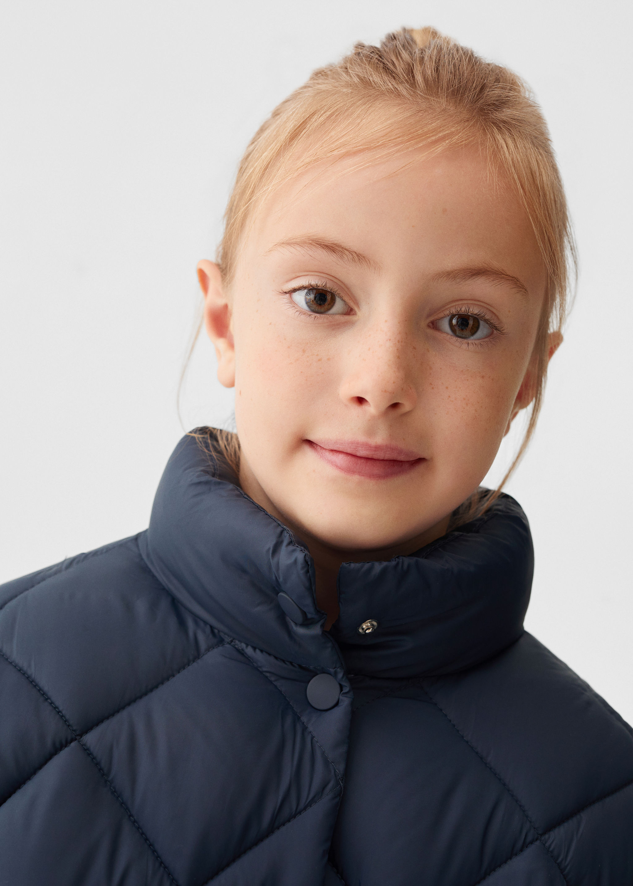 Quilted jacket - Girls | MANGO OUTLET USA