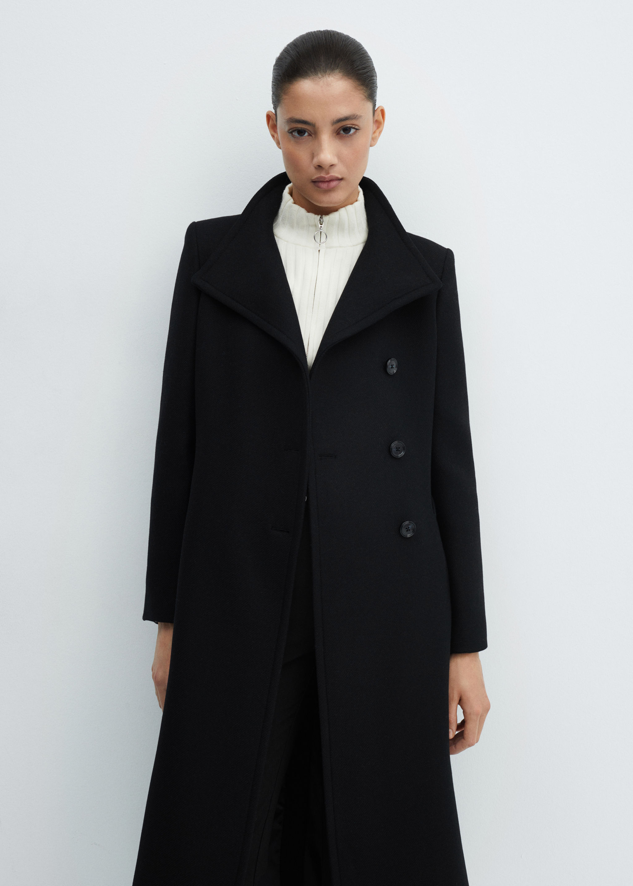 Belted Manteco wool coat - Women | MANGO OUTLET USA Belted Manteco wool coat - Women | MANGO OUTLET USA