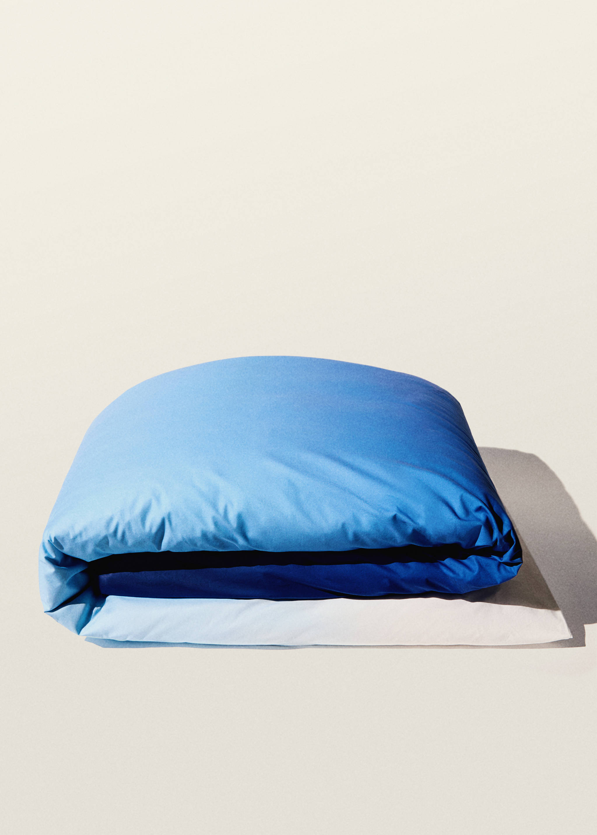Funda nórdica algodón percal tye-dye cama 180/200 cm - Home | MANGO ...
